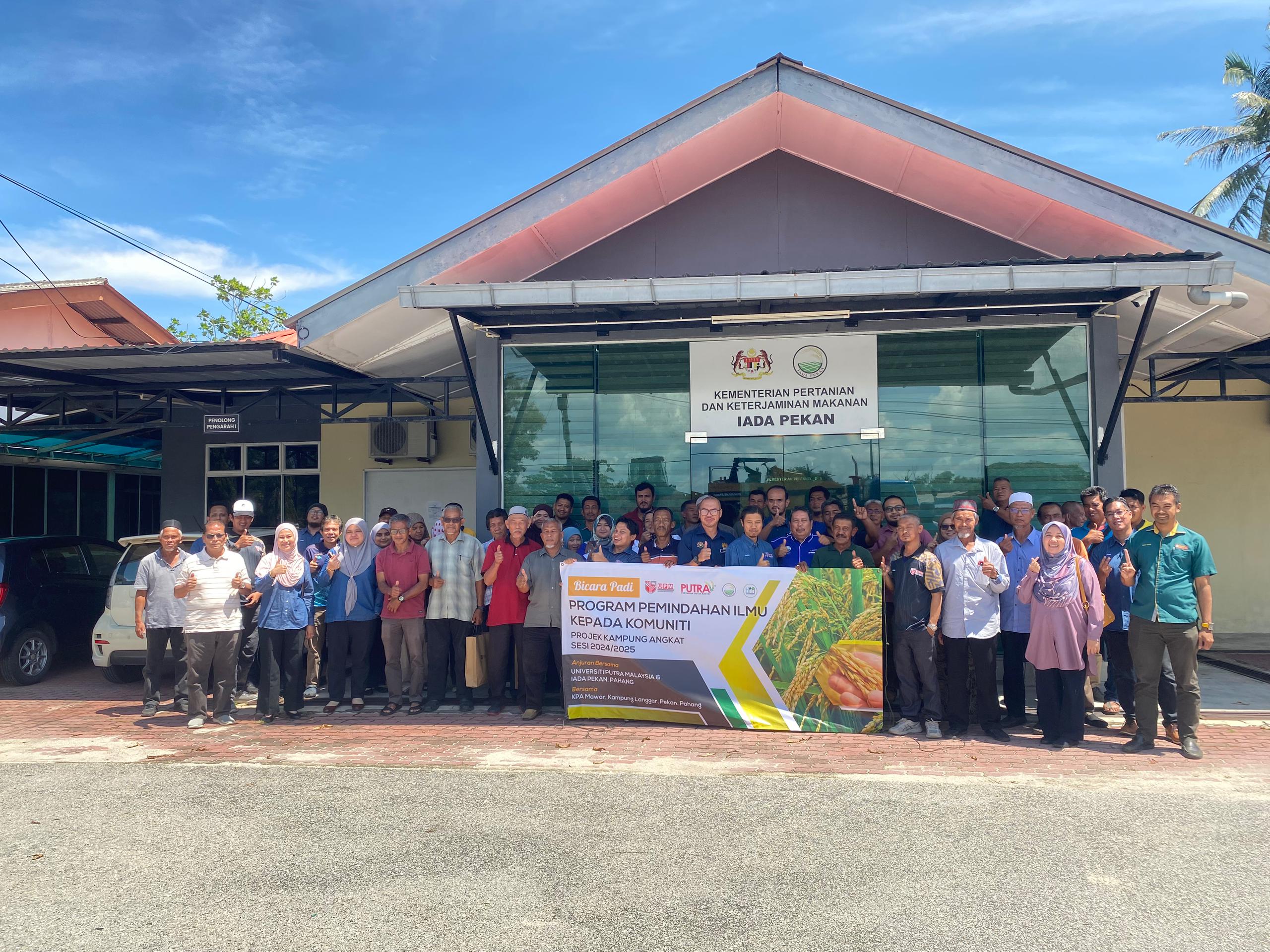 "BICARA PADI" FOR KNOWLEDGE TRANSFER PROGRAM TO PARTICIPANTS OF THE ...